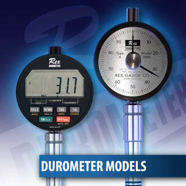 Rex Gauge - A leader in durometer hardness gauges for over 80 years.